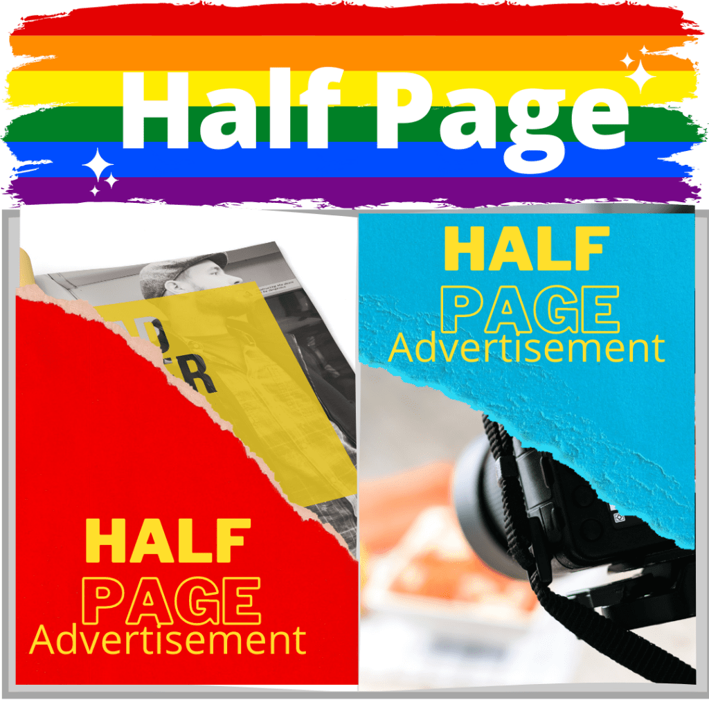 Half Page | Per Issue – Gaylife Magazine | Manchester